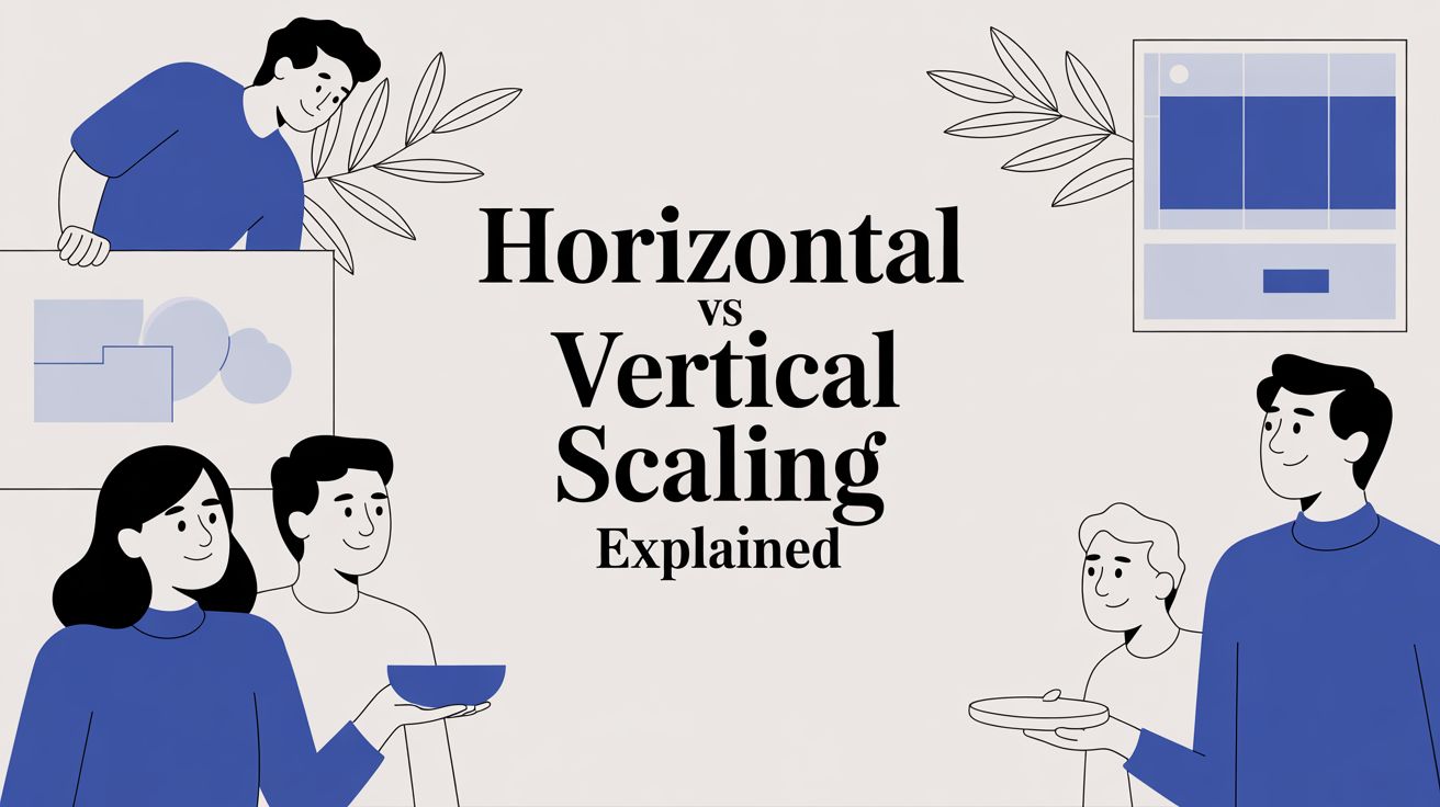 Horizontal vs Vertical Scaling Explained